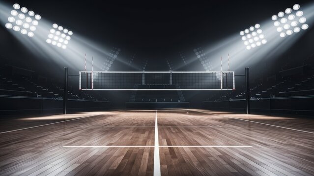 Volleyball Court Wallpaper
