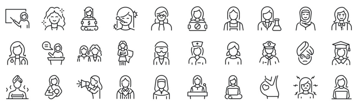 Female Presentation Icon Images – Browse 39,125 Stock Photos, Vectors ...