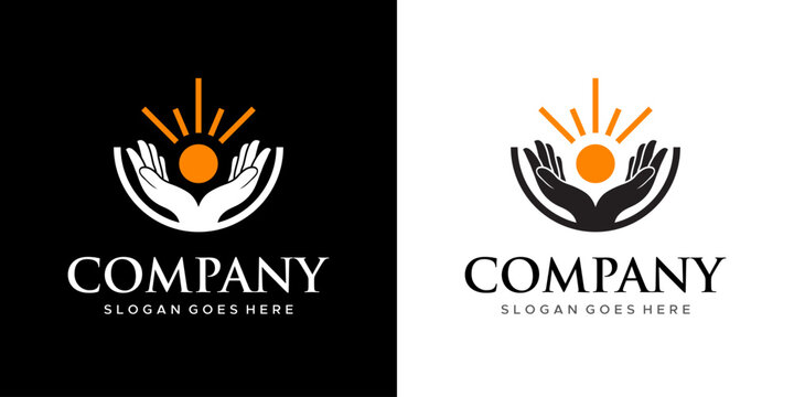 Holding Hand Logo Design