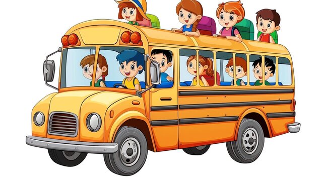 Bus Driver Cartoon Images – Browse 7,566 Stock Photos, Vectors, and ...
