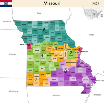 Casey County Map Of Missouri