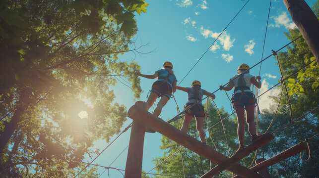 "High Ropes Course" Images – Browse 4,396 Stock Photos, Vectors, and ...