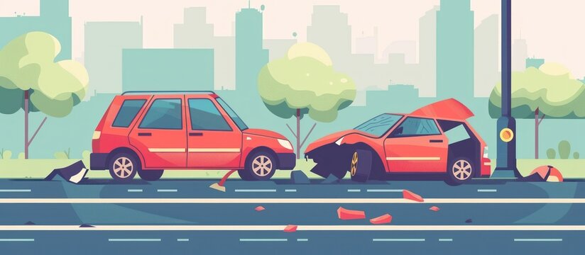 Traffic Accident Cartoon Images – Browse 8,145 Stock Photos, Vectors ...