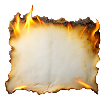 Burn Paper Clipart
