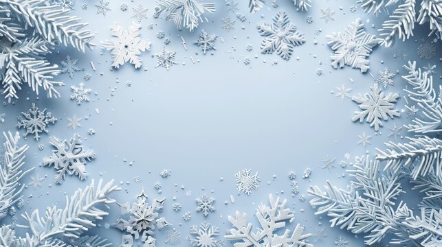 "Snowflake Frame" Images – Browse 392 Stock Photos, Vectors, and Video ...