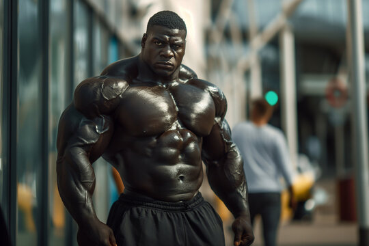 Black Bodybuilders-Bilder: Stock-Fotos & -Videos. | Adobe Stock