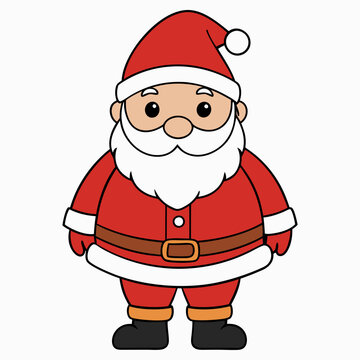Santa Claus Icon"」の写真素材 | 583件の無料イラスト画像 | Adobe Stock