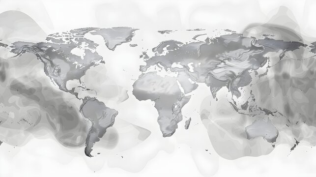 World Map Grayscale Images – Browse 12,984 Stock Photos, Vectors, and ...