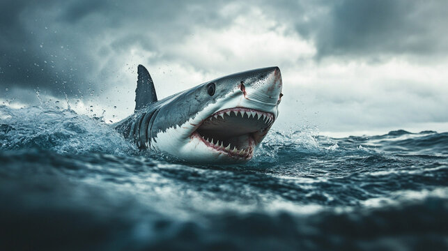 Shark Attack Wallpaper