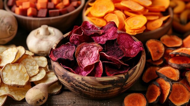"Vegetable Chips"-Bilder: Stock-Fotos & -Videos. | Adobe Stock