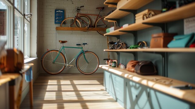 Bicycle Shop Interior Design Images – Browse 2,287 Stock Photos ...
