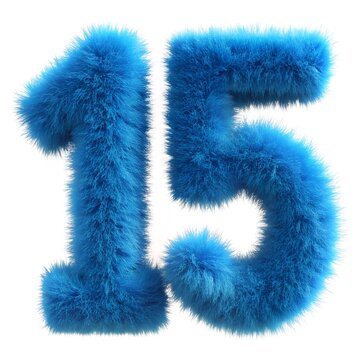 Blue Number 15