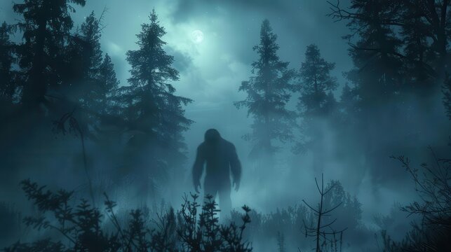 Bigfoot Silhouette Images – Browse 7,764 Stock Photos, Vectors, and Video | Adobe Stock