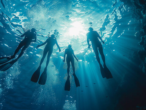 Cave Diving Wallpaper