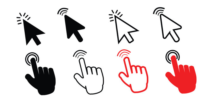 Clicker Icon Cursor Click Icon Symbol" Images – Browse 303 Stock