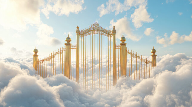Golden Gates In Heaven Graphics