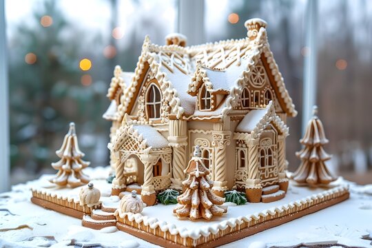 「Gingerbread House Drawing」の写真素材 | 43,535件の無料イラスト画像 | Adobe Stock