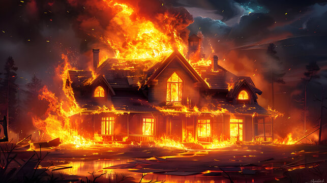 "Burning House"-Bilder: Stock-Fotos & -Videos. | Adobe Stock