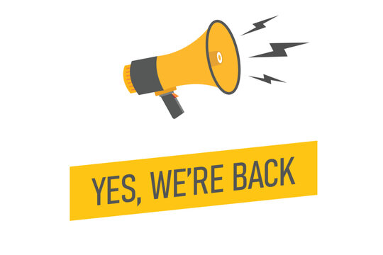 "We’re Back" Images – Browse 213 Stock Photos, Vectors, and Video ...