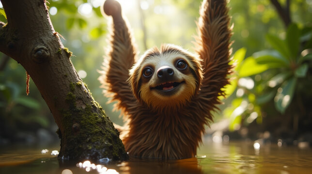 "Smiling Sloth" Images – Browse 169 Stock Photos, Vectors, and Video ...