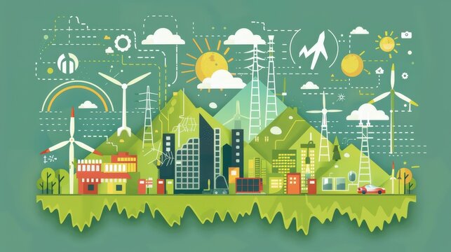「Infographic Renewable Energy」の写真素材 | 25,826件の無料イラスト画像 | Adobe Stock