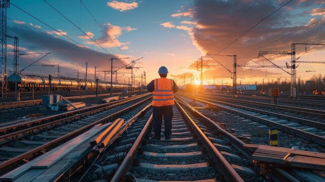 Train Track Worker Images – Browse 53,114 Stock Photos, Vectors, and ...