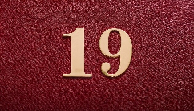 Imágenes de "Number 19": descubre bancos de fotos, ilustraciones ...