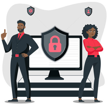 Cyber Security Cartoon Images – Browse 20,110 Stock Photos, Vectors ...