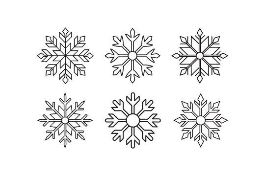 Christmas Snowflake Clipart