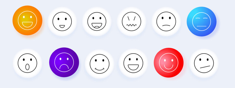 Smiley Face Icons Images – Browse 592,958 Stock Photos, Vectors, and ...