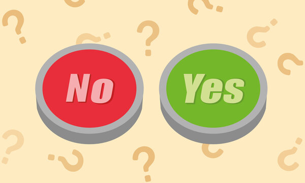 Imágenes de "Yes Or No: descubre bancos de fotos, ilustraciones ...