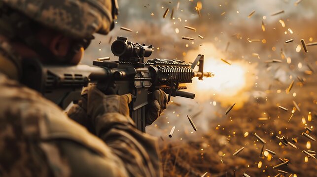 Machine Gun Firing Images – Browse 38,228 Stock Photos, Vectors, and ...