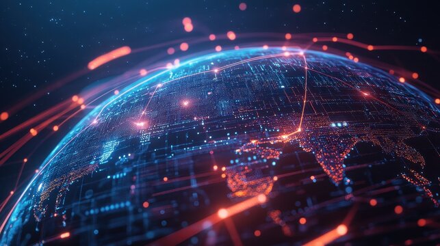 "Digital Earth"-Bilder: Stock-Fotos & -Videos. | Adobe Stock