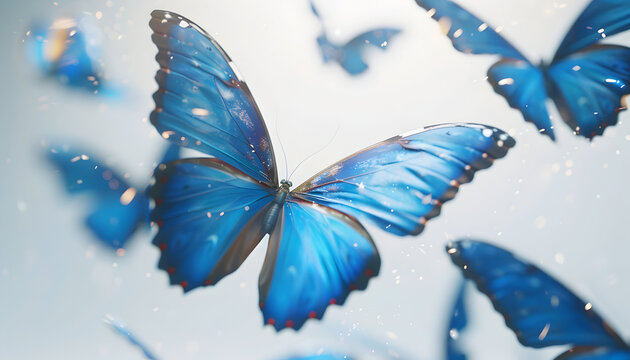 "Blue Morpho Butterfly" Images – Browse 787 Stock Photos, Vectors, and ...