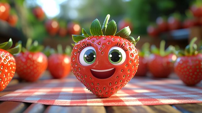 Cartoon Strawberry Images – Browse 229,658 Stock Photos, Vectors, and ...