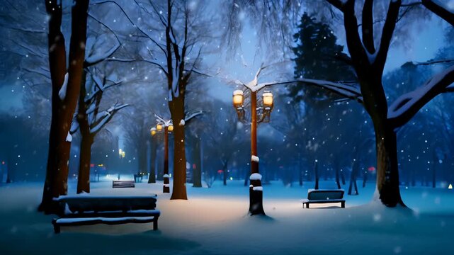 "Snowy Park" Images – Browse 1,963 Stock Photos, Vectors, and Video ...