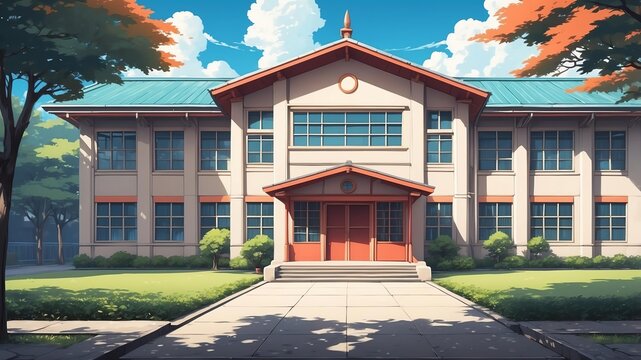 Anime School Front
