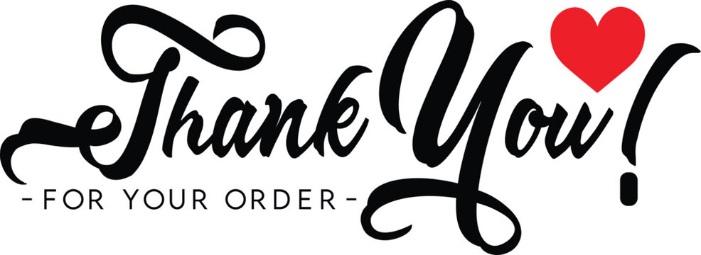 Thank You For Your Order Images – Browse 1,332 Stock Photos, Vectors ...