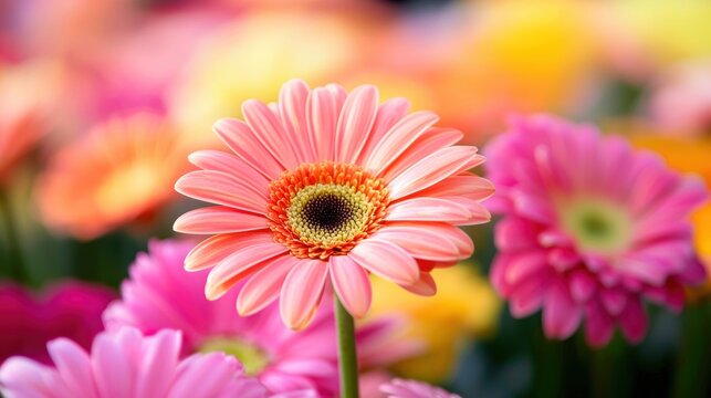 Gerbera Daisy Background Happy Gerbera Daisies, 12 24 Stems