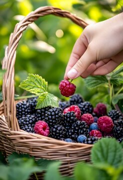 Blackberries Basket Images – Browse 17,753 Stock Photos, Vectors, and ...