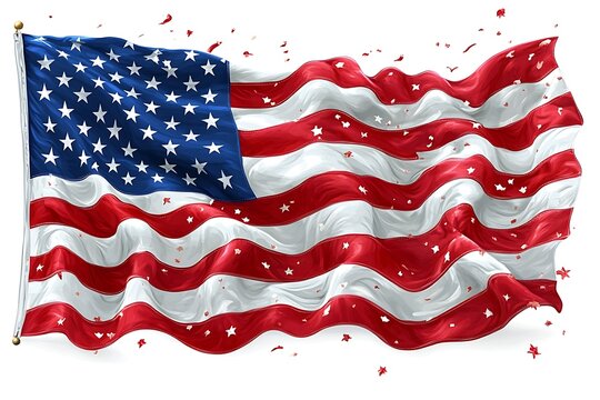 American Flag Isolated Transparent Images – Browse 8,468 Stock Photos ...