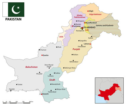 Pakistan Map With Kashmir Images – Browse 782 Stock Photos, Vectors ...