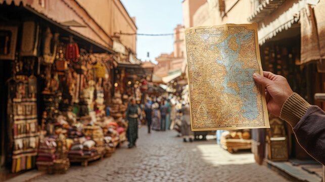 Marrakech Map Images – Browse 640 Stock Photos, Vectors, and Video ...