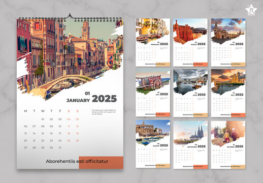 Calendar Templates – Browse 2,151 Stock Photos, Vectors, and Video ...