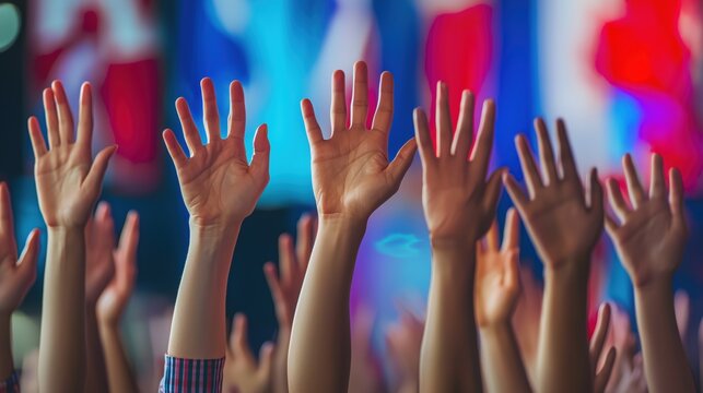 "Voting Hands"-Bilder: Stock-Fotos & -Videos. | Adobe Stock