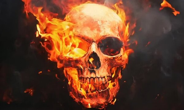 Skull On Fire Images – Browse 161,266 Stock Photos, Vectors, and Video ...