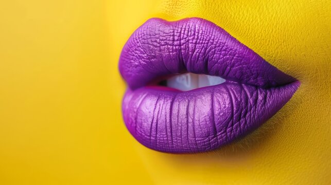 "Purple Lips Images – Browse 142,646 Stock Photos, Vectors, and Video ...