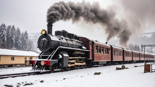 Steam Locomotive Snow Images – Browse 16,630 Stock Photos, Vectors, and ...