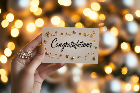 "Congratulations Card"-Bilder: Stock-Fotos & -Videos. | Adobe Stock