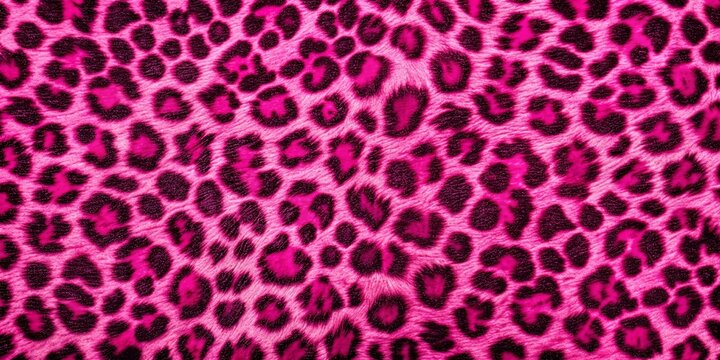 Hot Pink Leopard Print Background